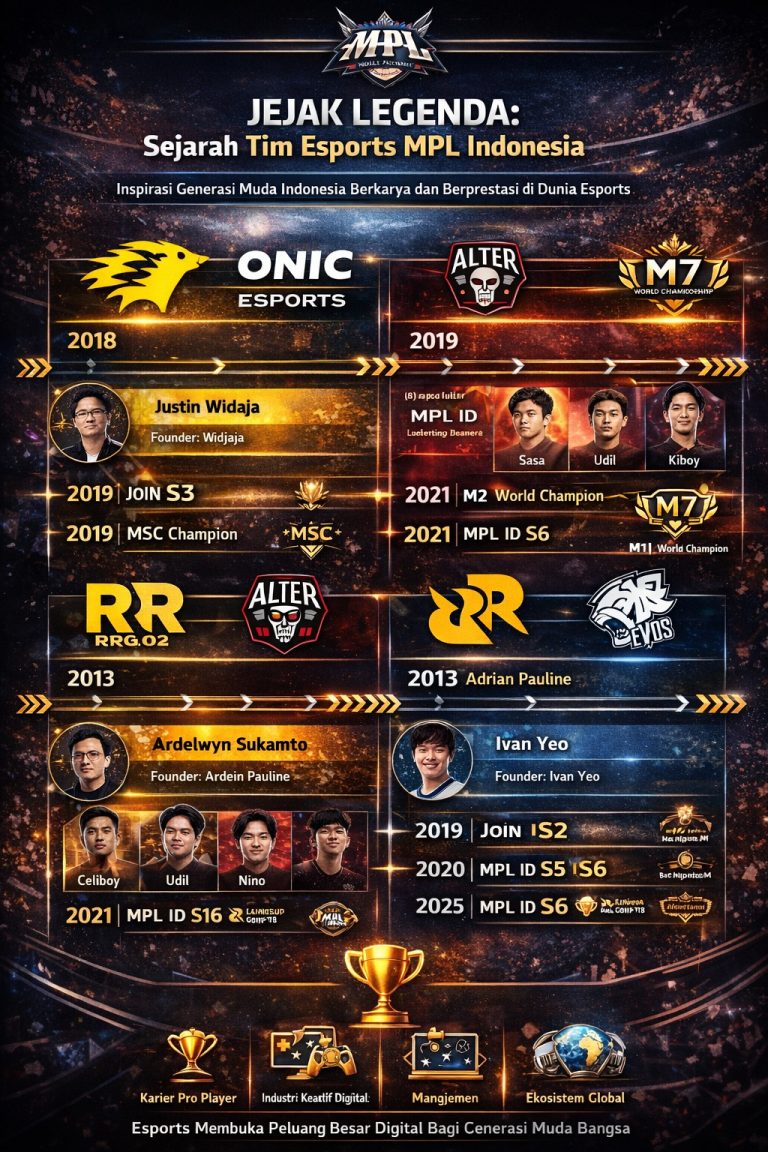 Jejak Legenda, Sejarah Tim Esports yang Masuk Grand Final MPL Indonesia ...